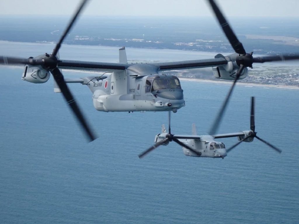 Japan Ground Self-Defense Force Display Images of their Newest Osprey ...